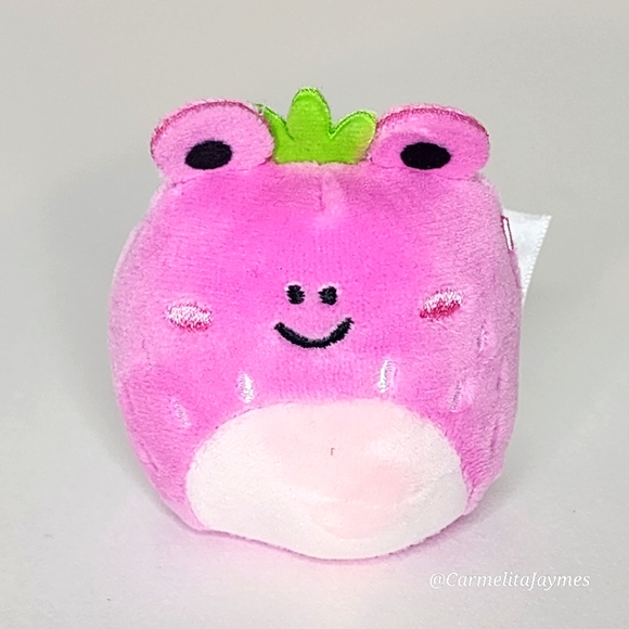 Squishmallows | Toys | Adabelle Strawberry Frog Micro Mallow Original ...